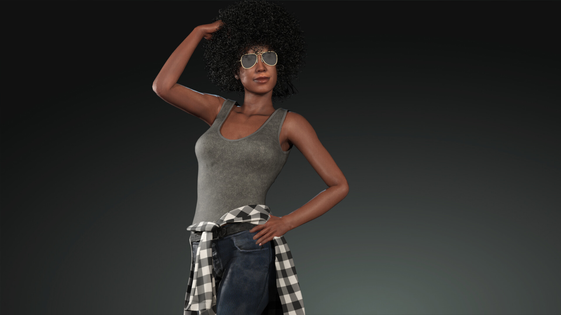 ArtStation - Afro Girl