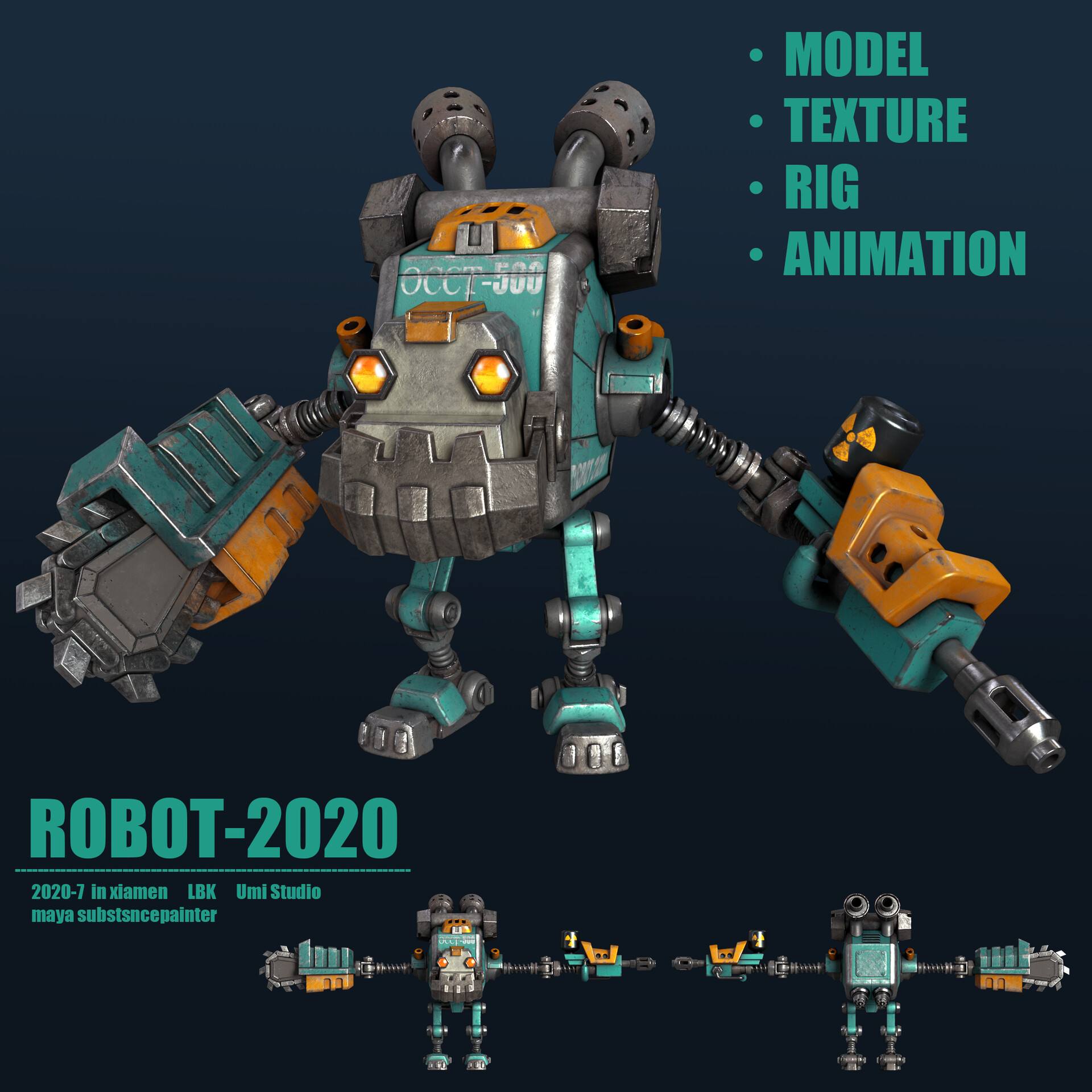ArtStation - Robot-2020