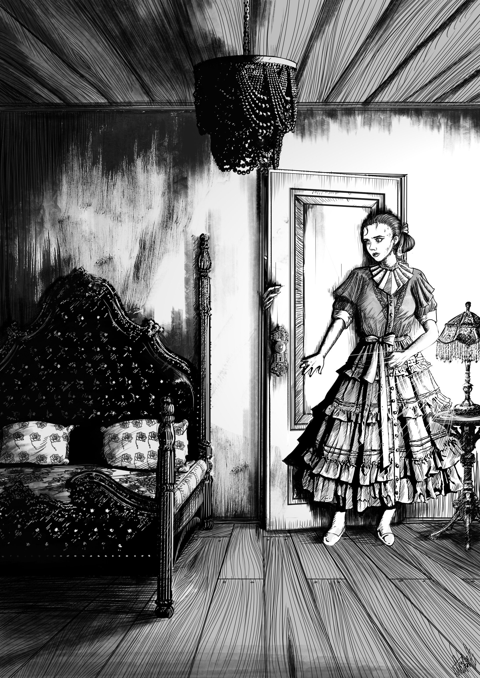 ArtStation - First art for Wieland book in Brazil
