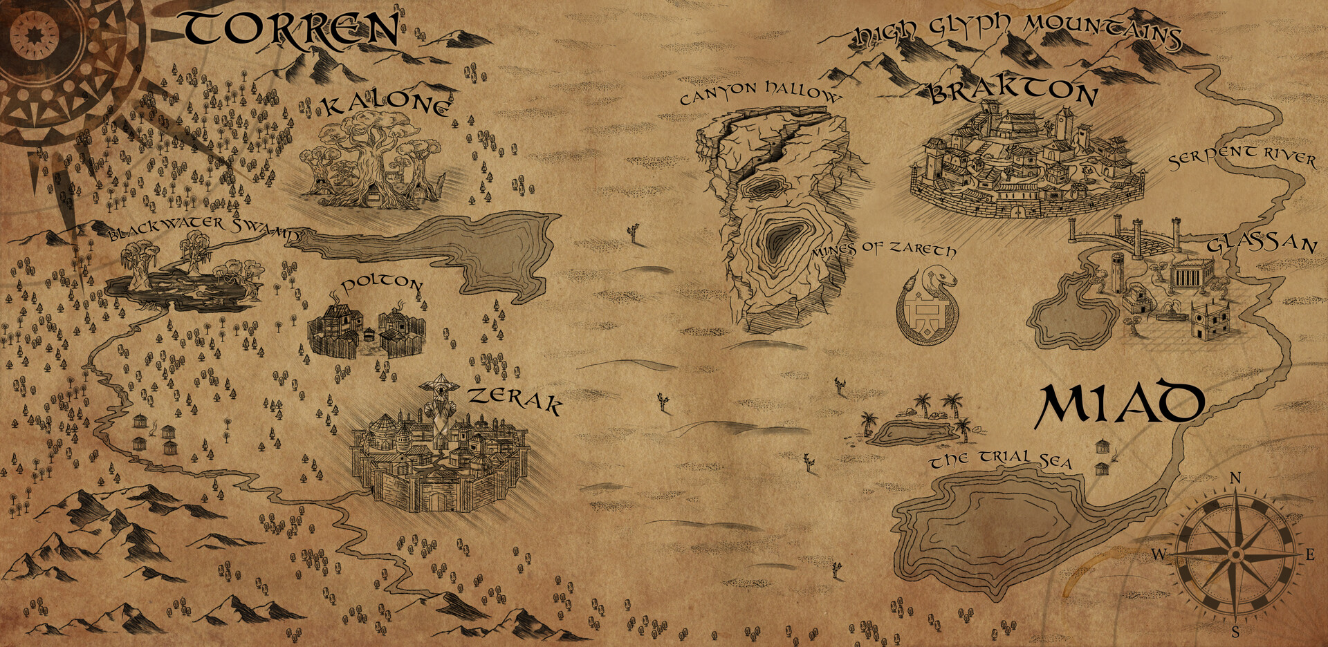 ArtStation - TORREN AND MIAD