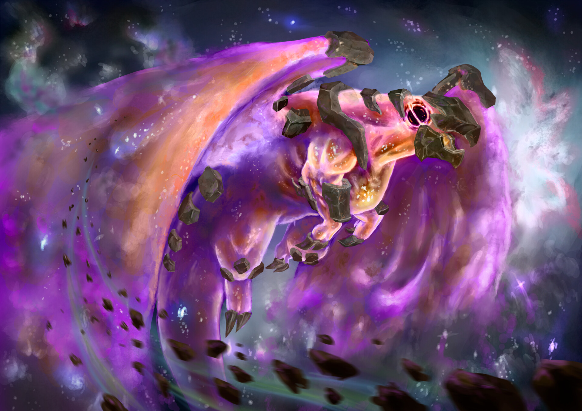 ArtStation - Cosmic dragon