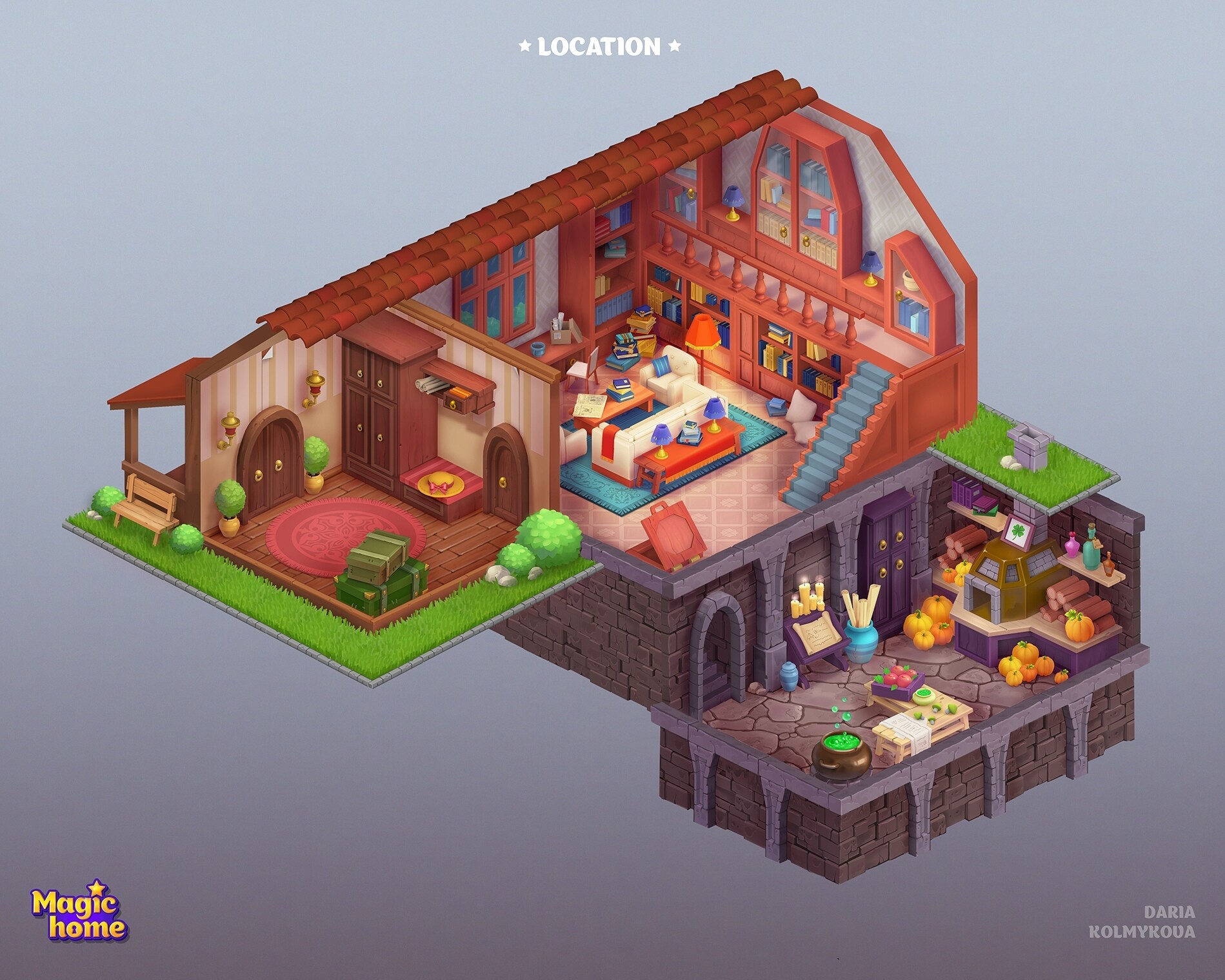 ArtStation - Magic Home