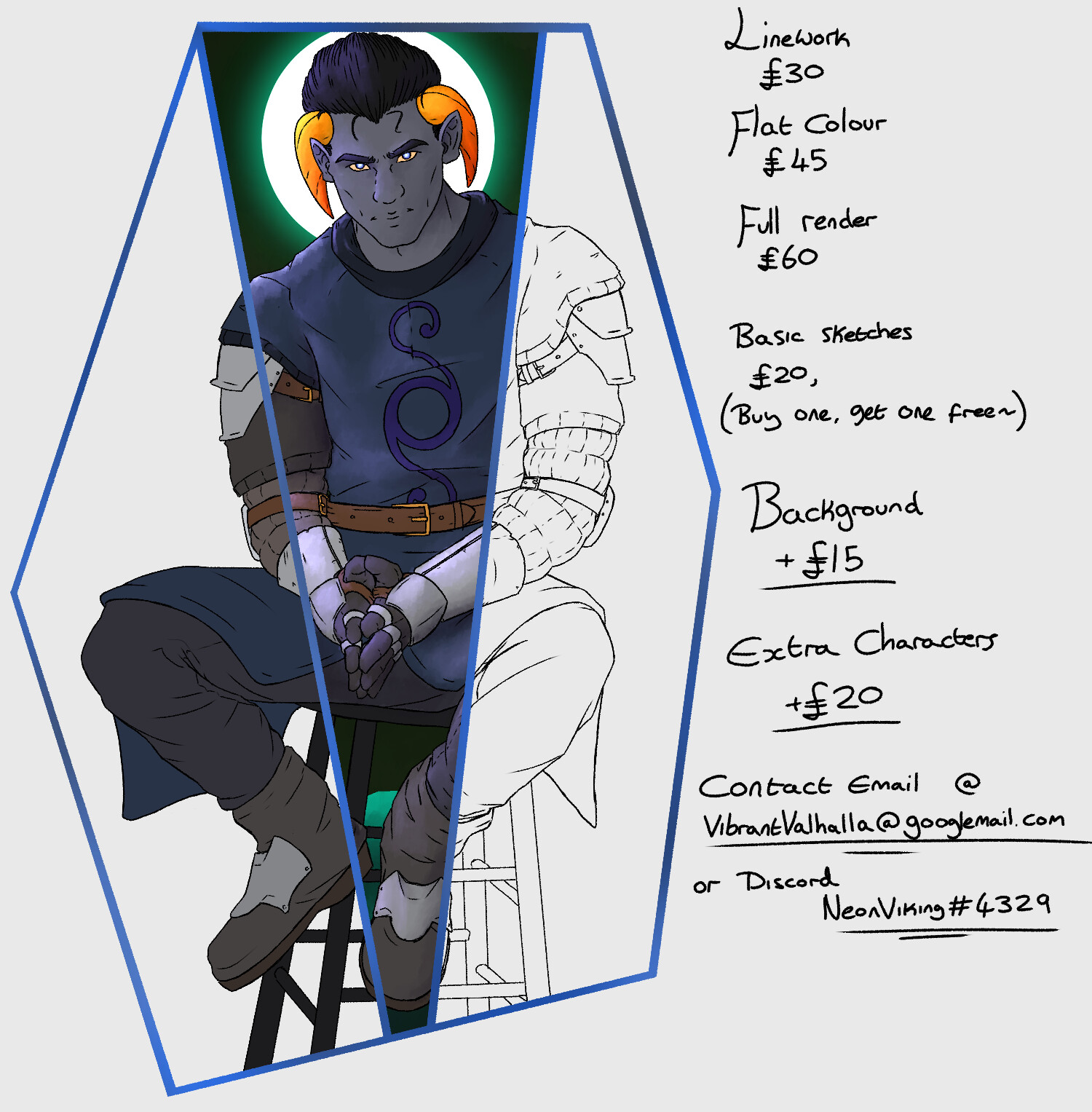 ArtStation - Commission Sheet