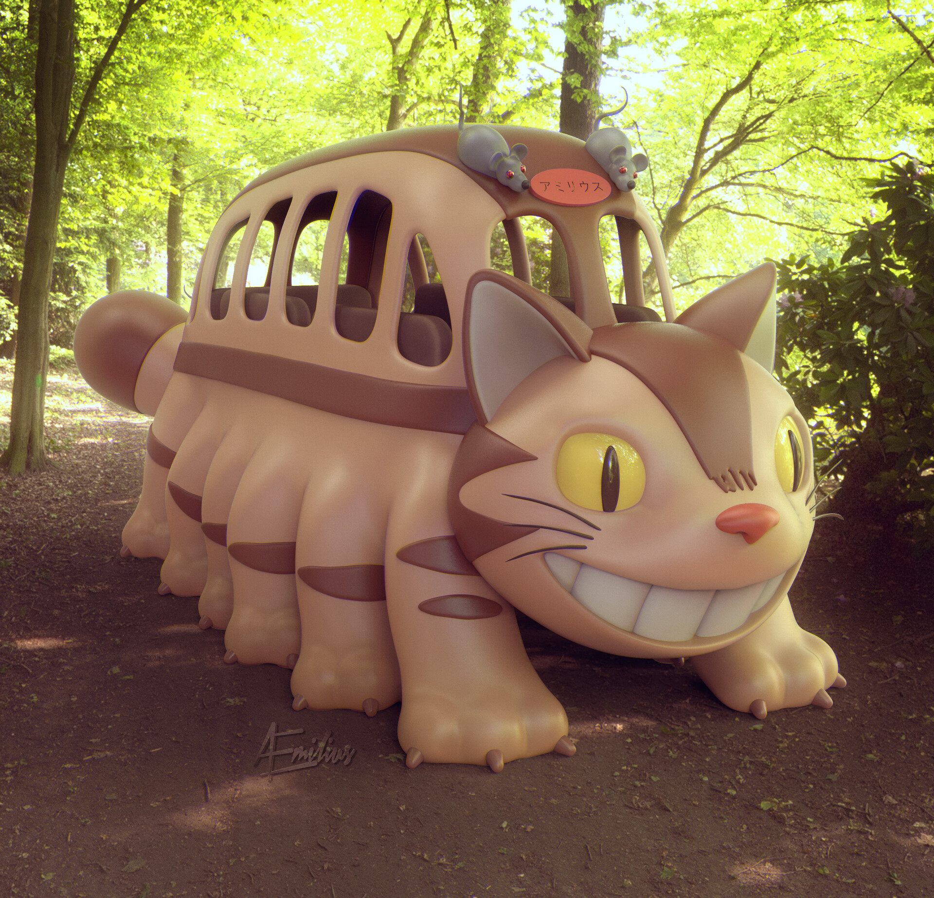 ArtStation - Catbus