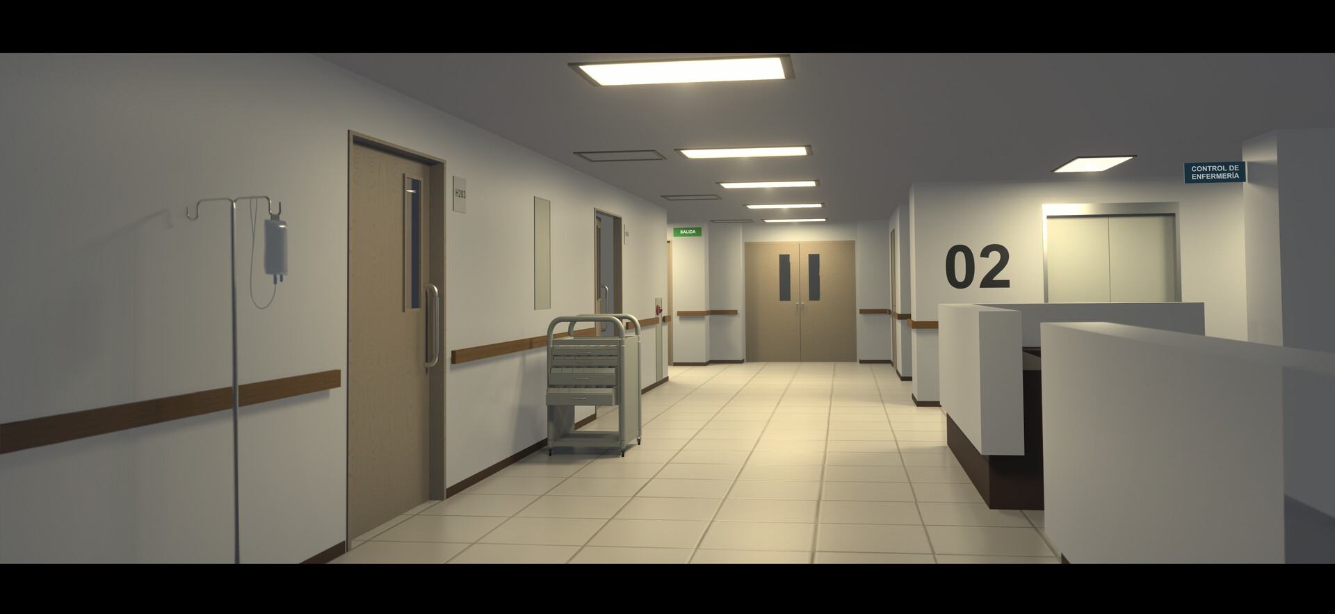 ArtStation - Hospital