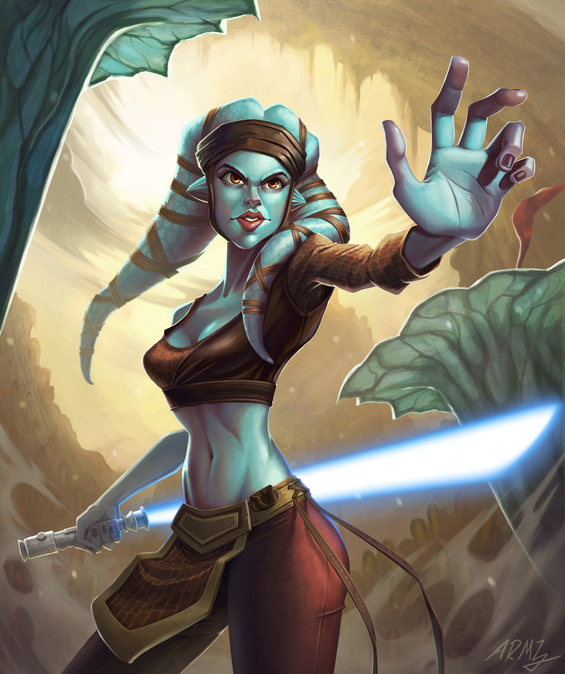 Artstation Aayla Secura