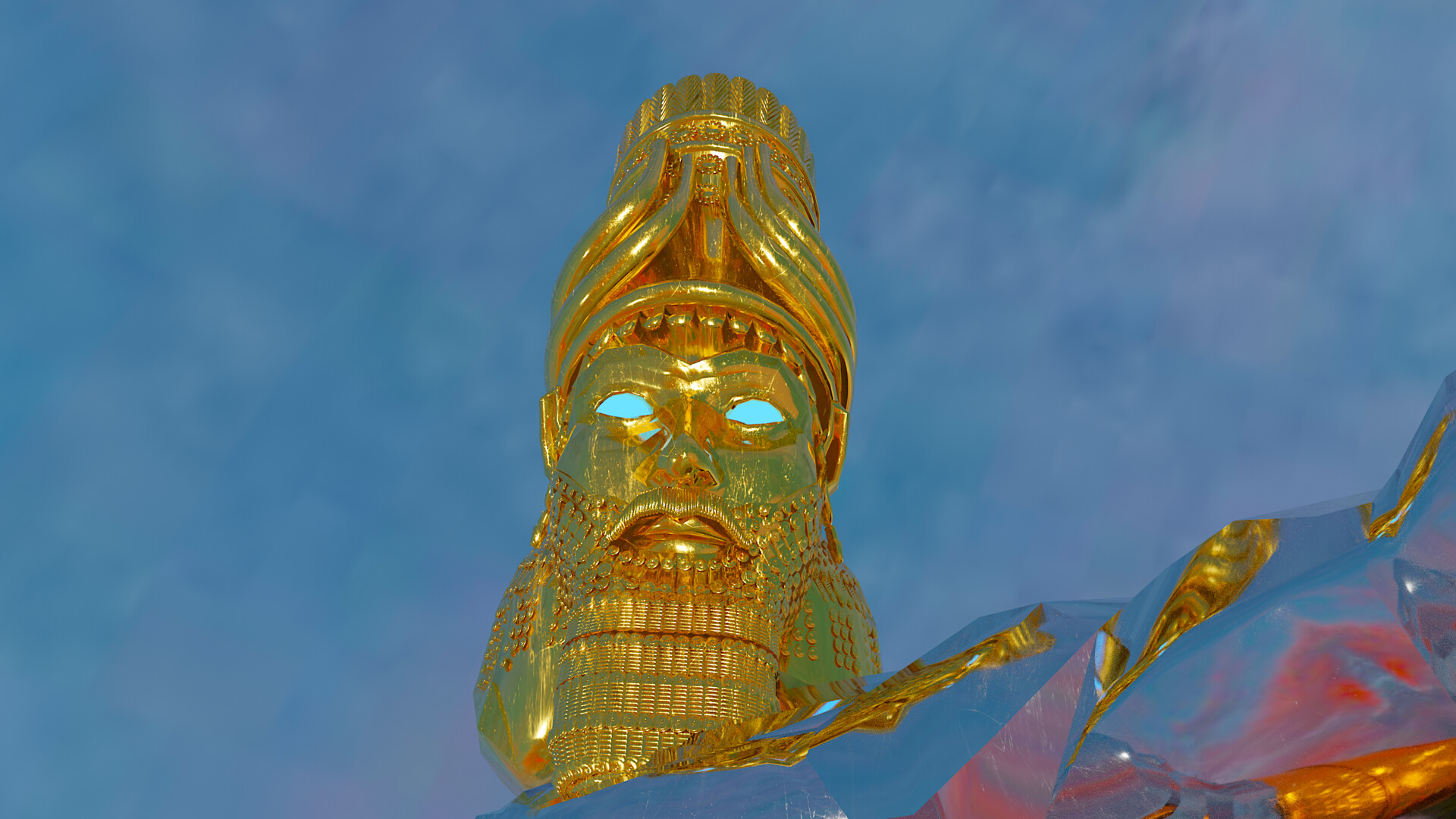 ArtStation - Nebuchadnezzar's dream statue