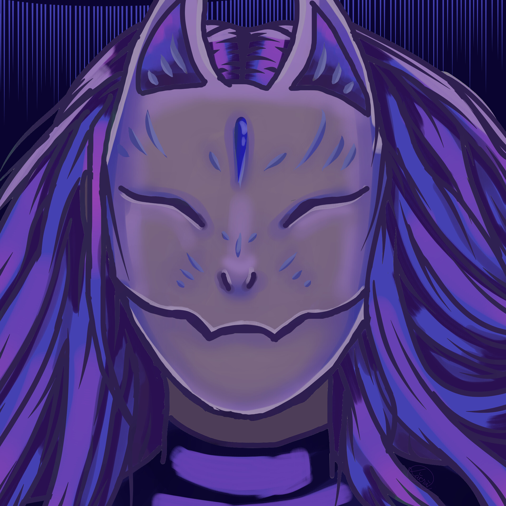 ArtStation - Masked Female