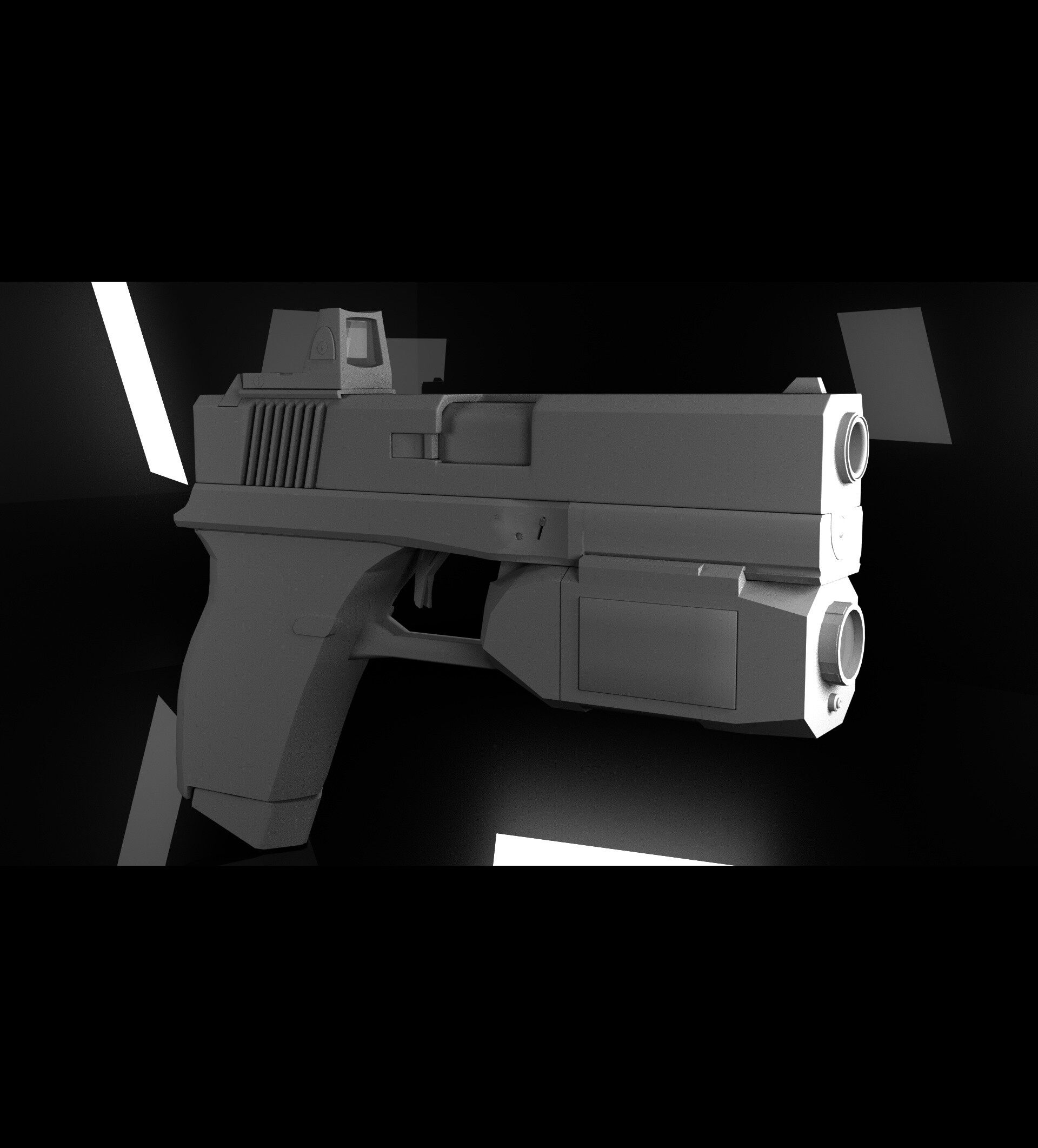 ArtStation - Glock 3d model