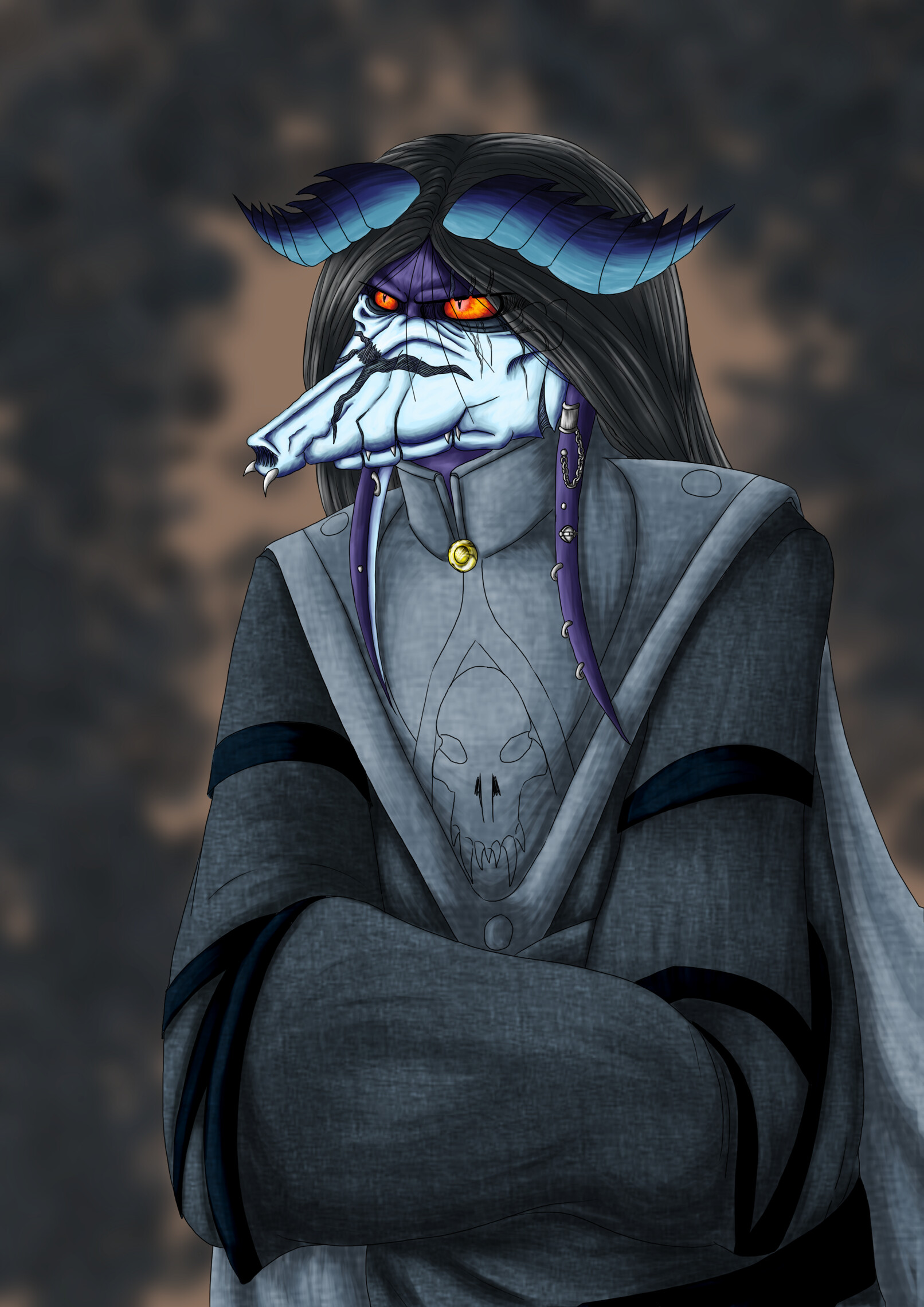 ArtStation - Necromancer Portrait