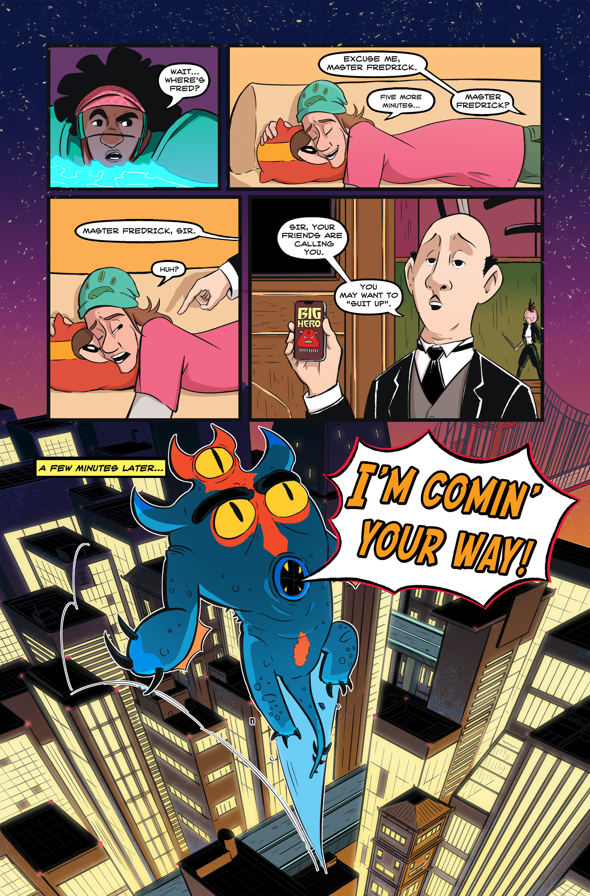 Big Hero 6 Comic Characters