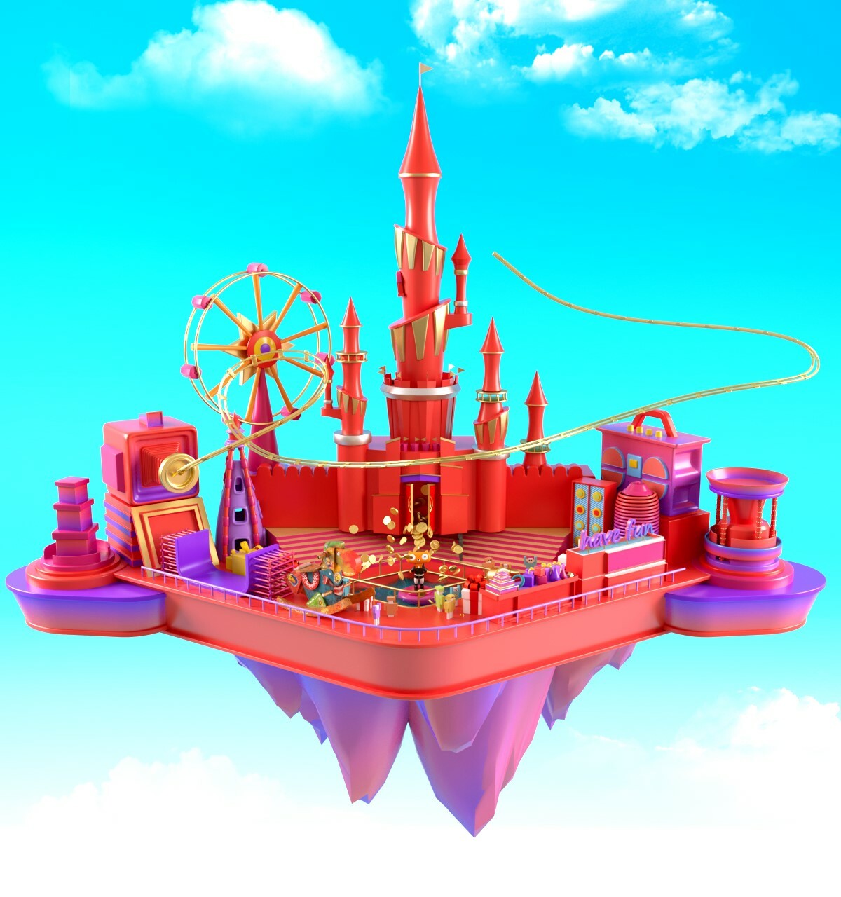 ArtStation - Castle Animation