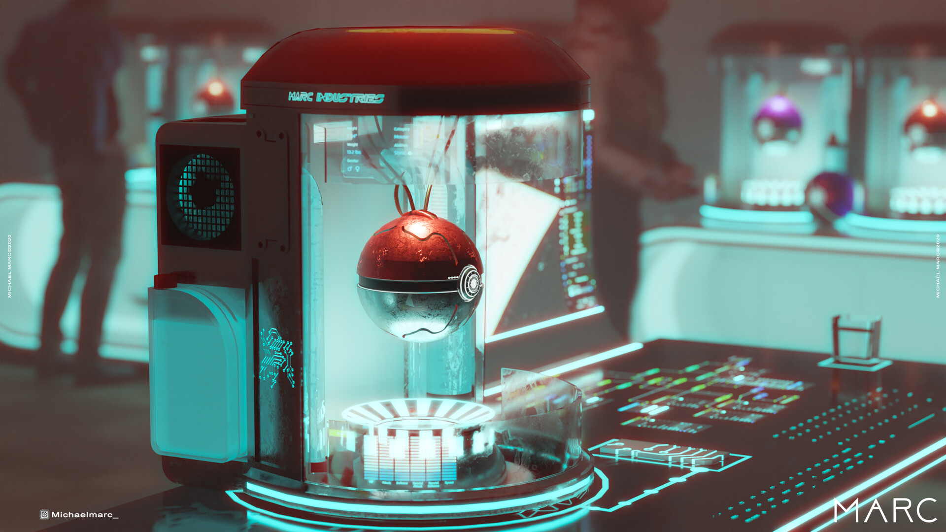 ArtStation - POKEBALL MAINTENANCE - Pokémon
