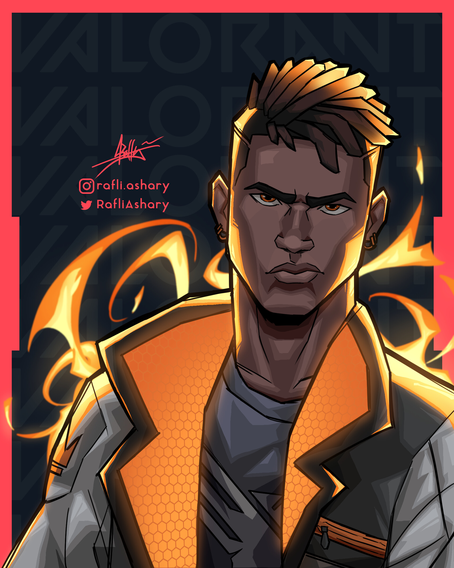 ArtStation - VALORANT PHOENIX