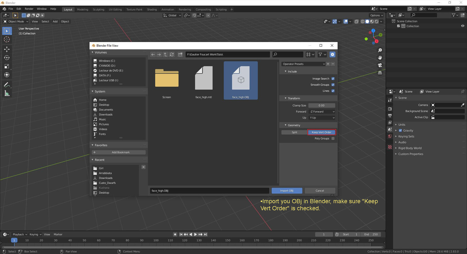 Gautier Foucart - [Guide]Detailing skin with Texturing.xyz multi-channel faces, Blender and Zbrush.
