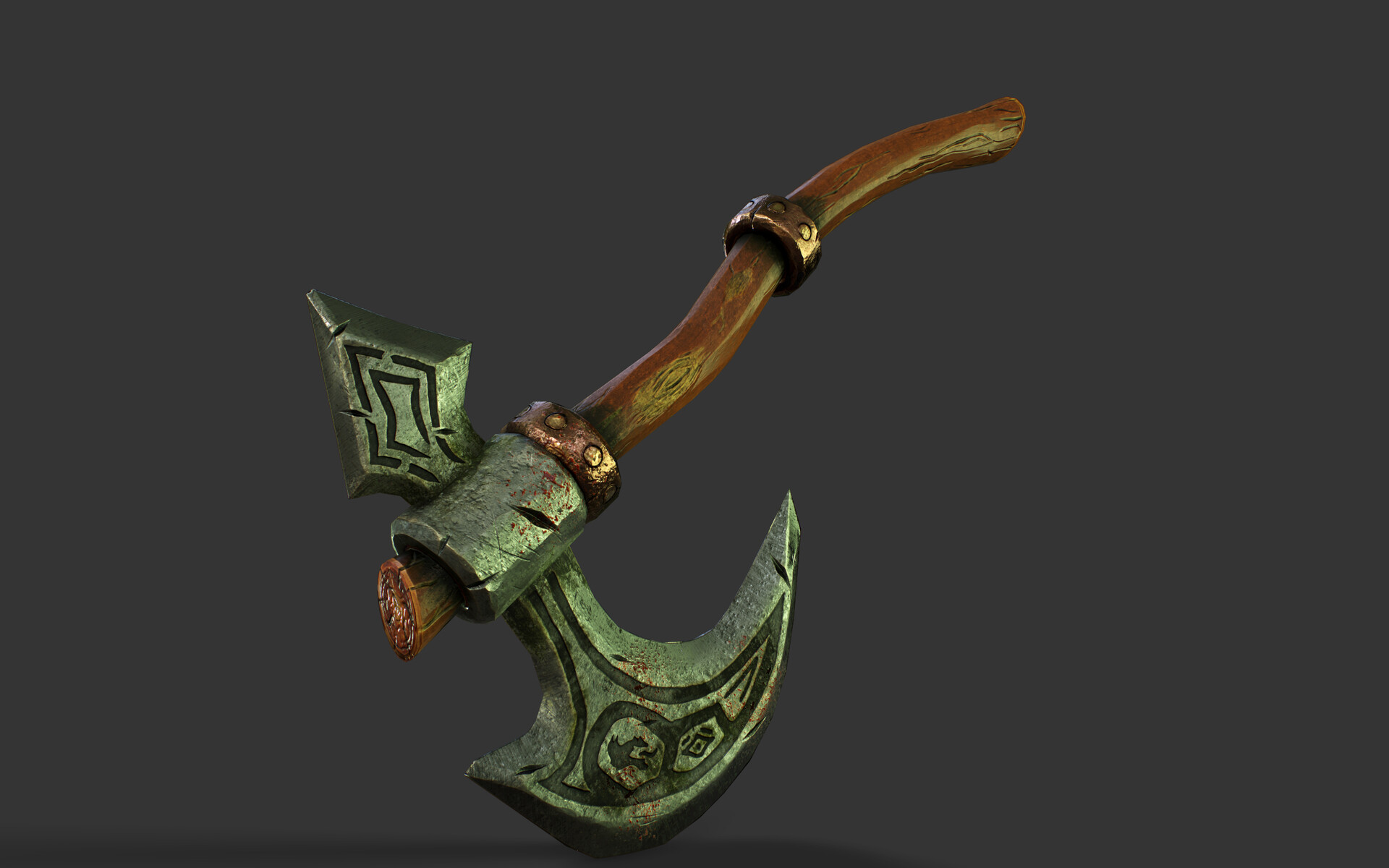 ArtStation - Stylized Viking Axe