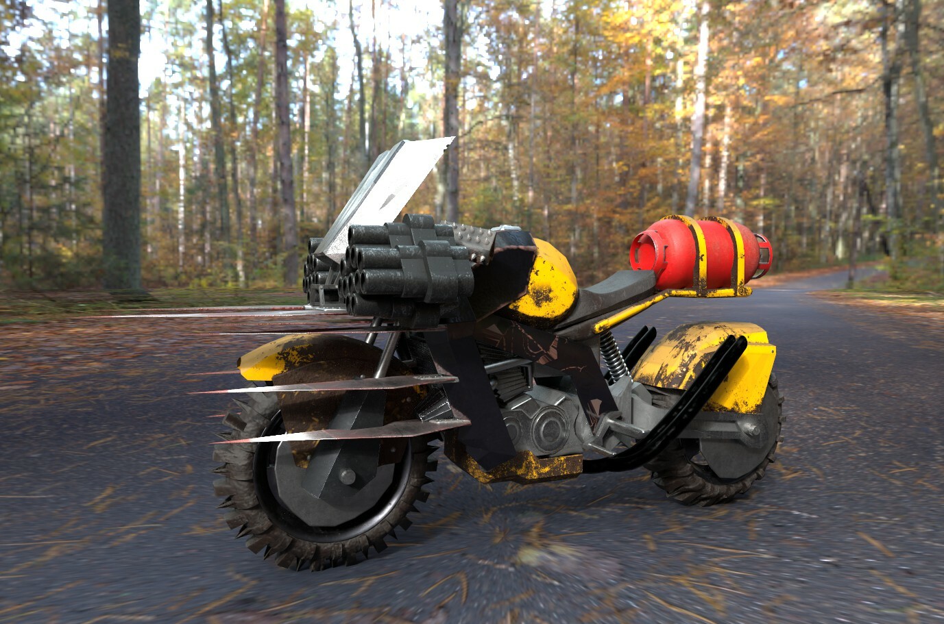 ArtStation - Ghost Bike