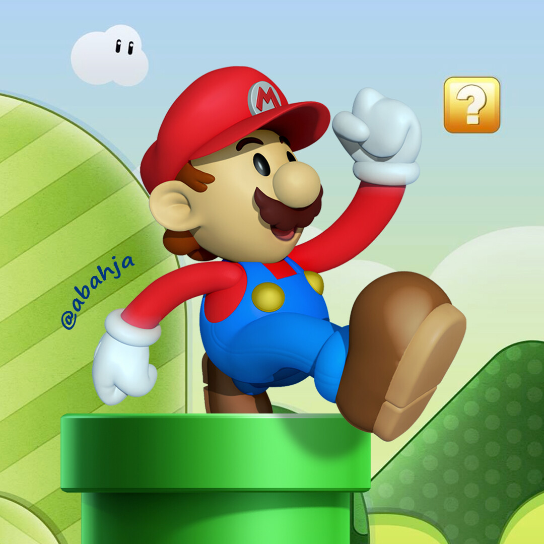 ArtStation - Super Mario (My Version)