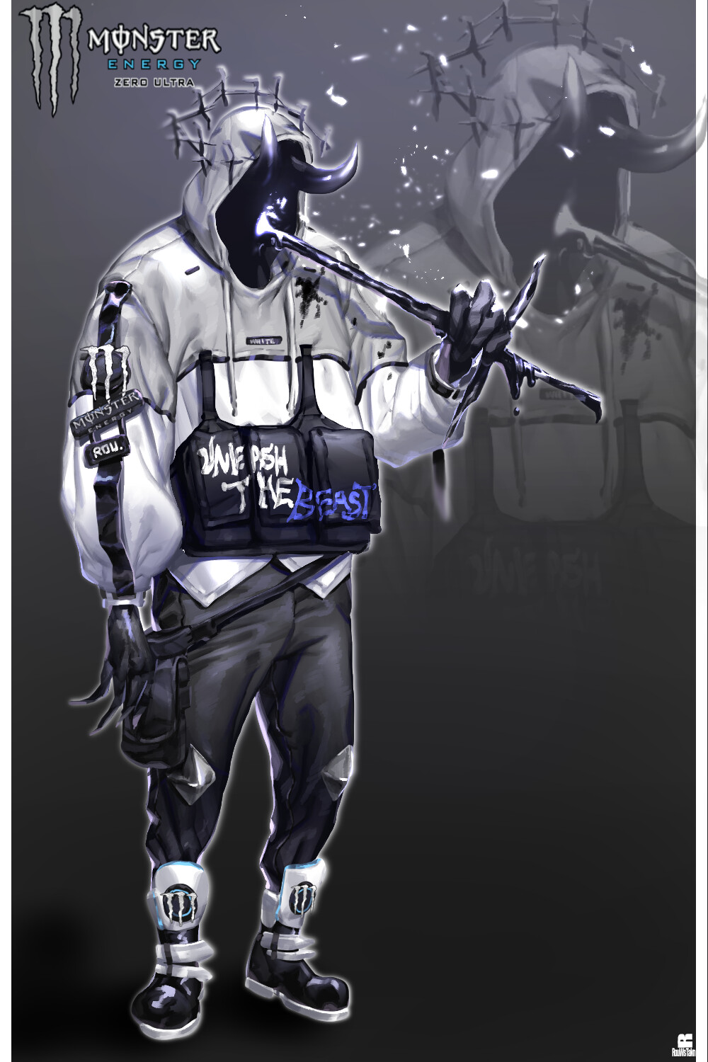 ArtStation - monster energy char con