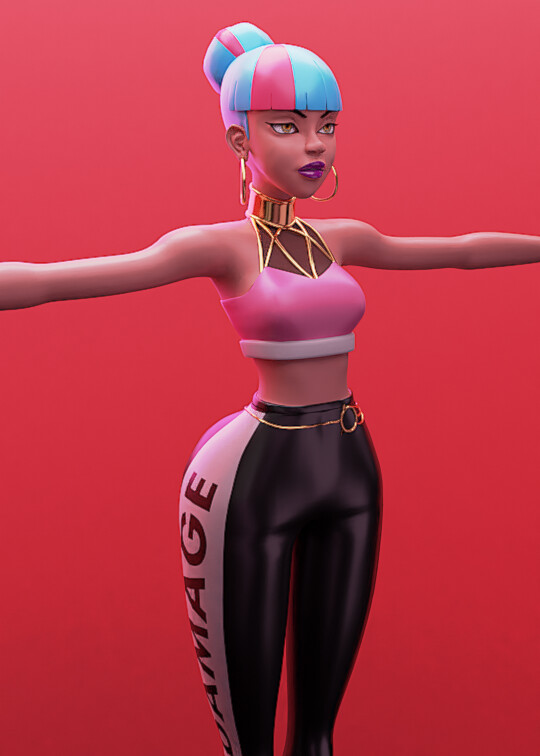 Anix Moon - Character Design