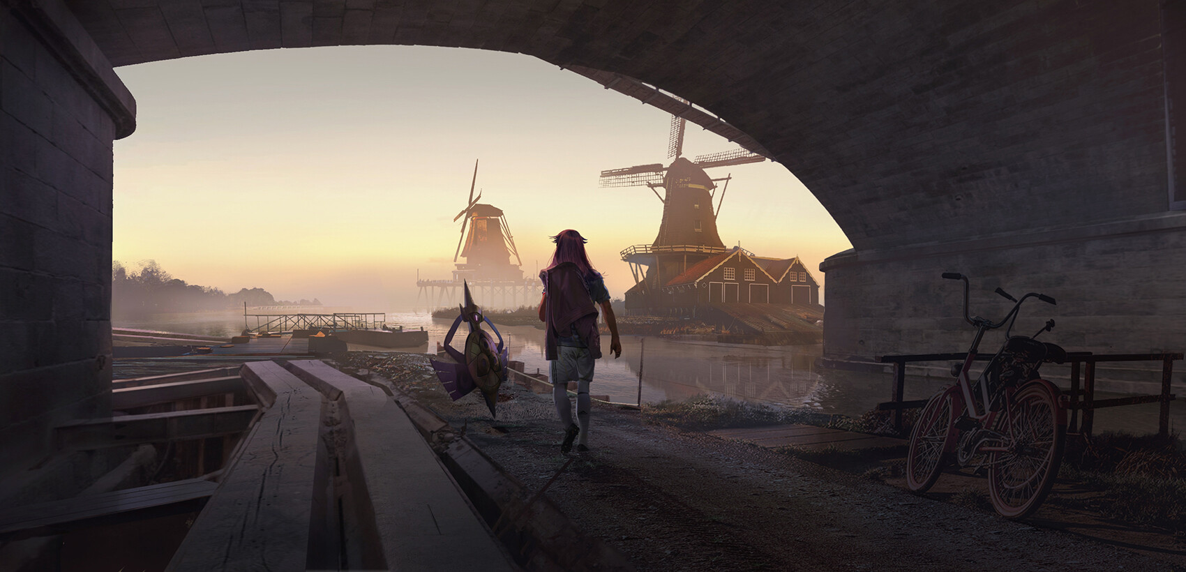 Returning to Postwick by Airi Pan : r/ImaginaryPathways