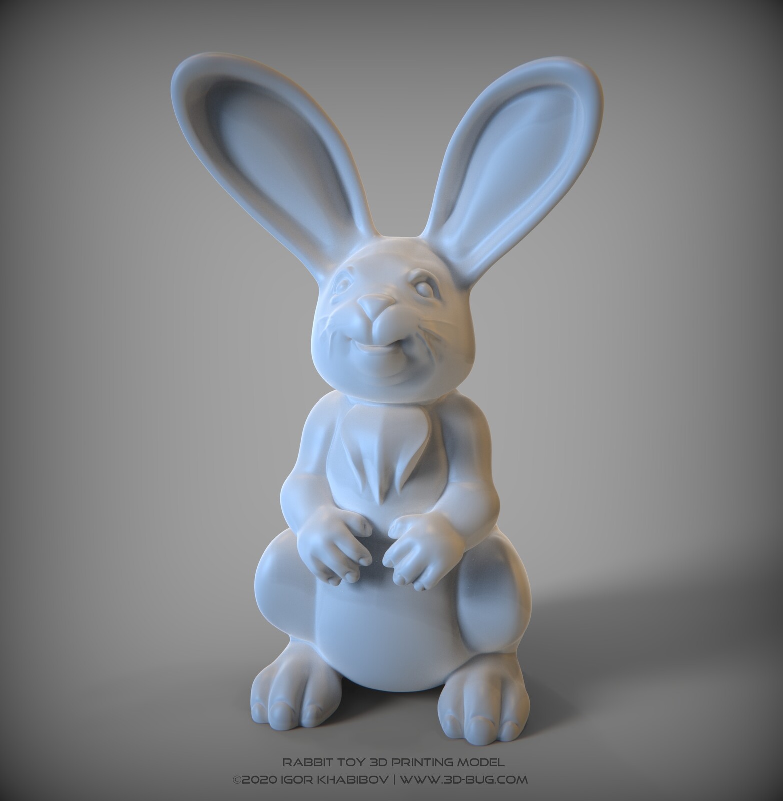Igor Khabibov - Rabbit Toy 3D print model