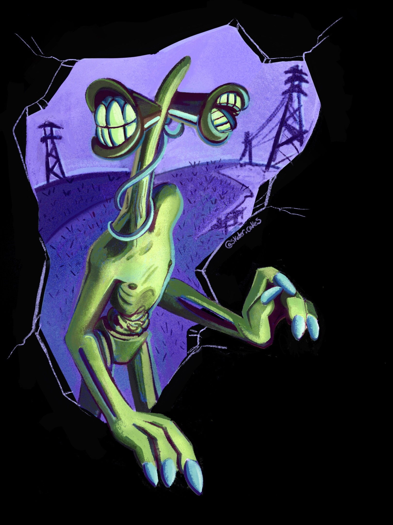 ArtStation - Siren Head fanart