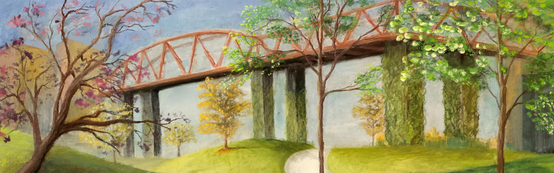 ArtStation - Sun Over the Bridge