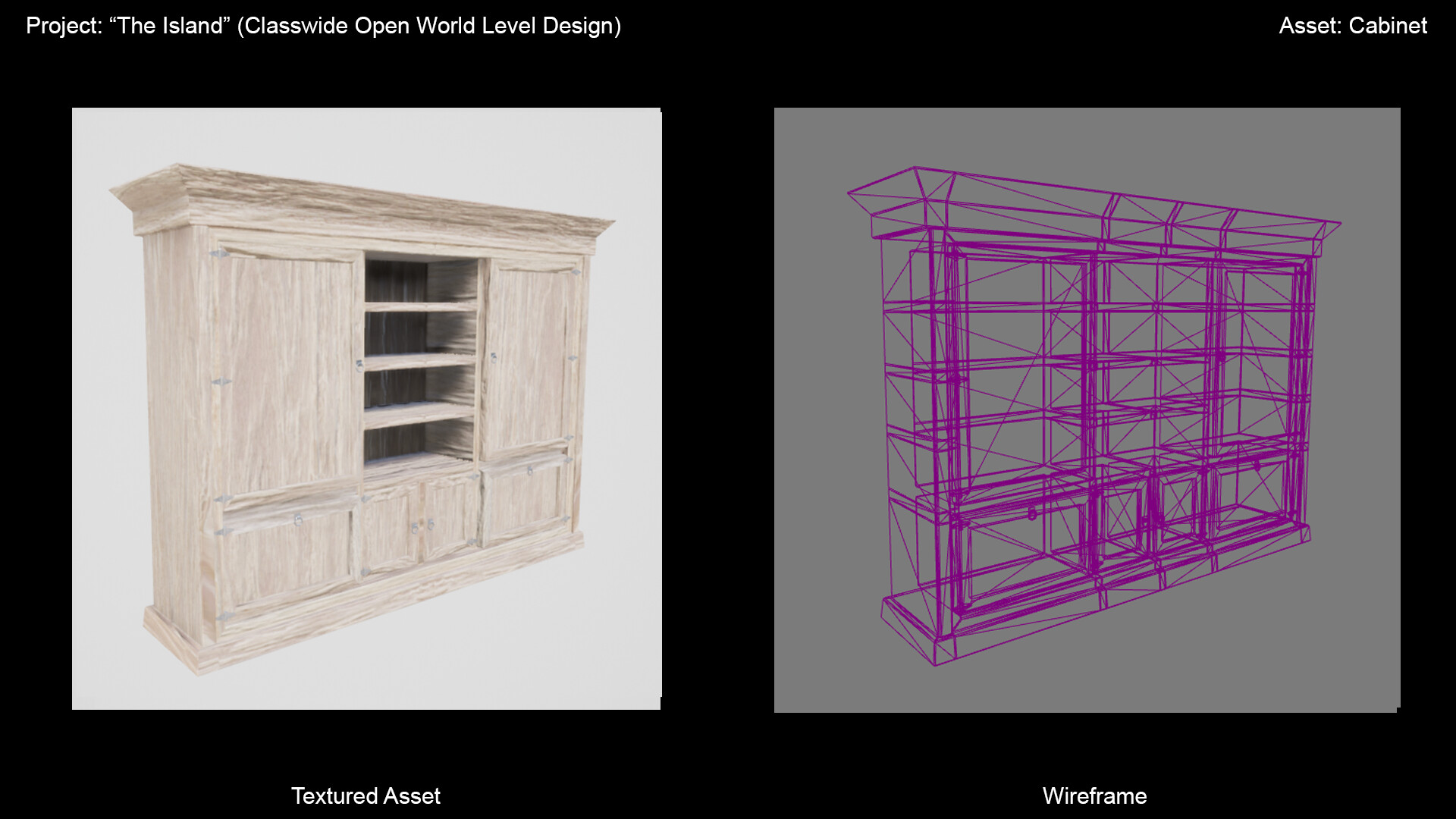 Justin Bayne - Fishing Village Assets - Class Wide Open World Level Design Project