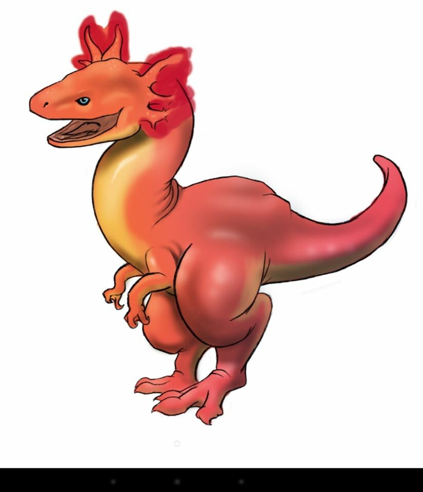 red dinosaur name