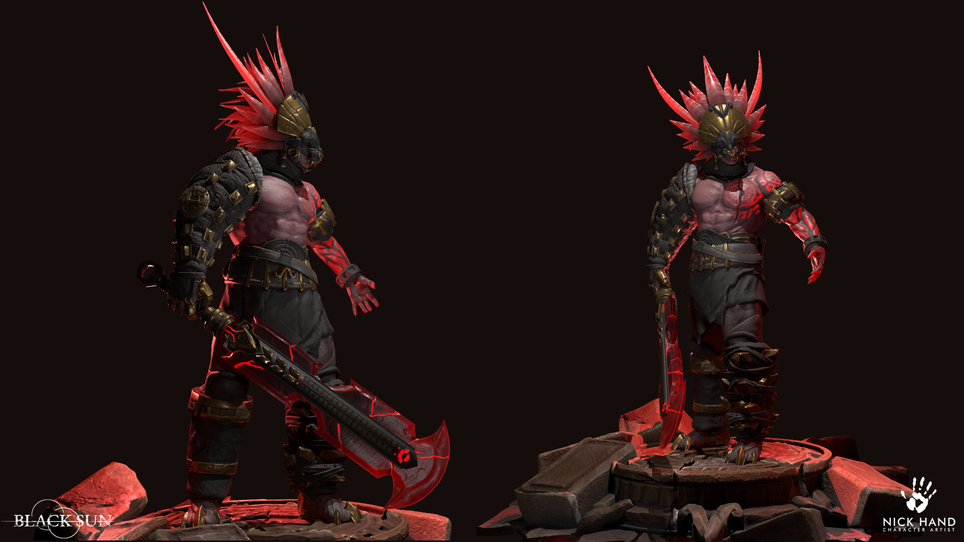 Nick Hand - "Black Sun" Real Time Character