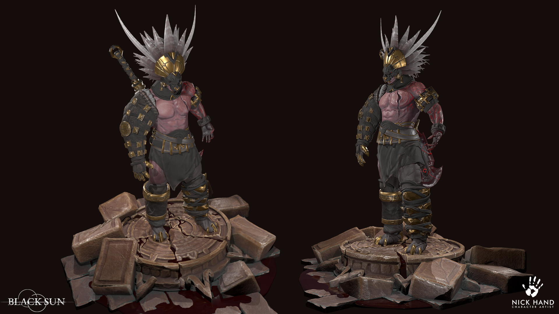 Nick Hand - "Black Sun" Real Time Character