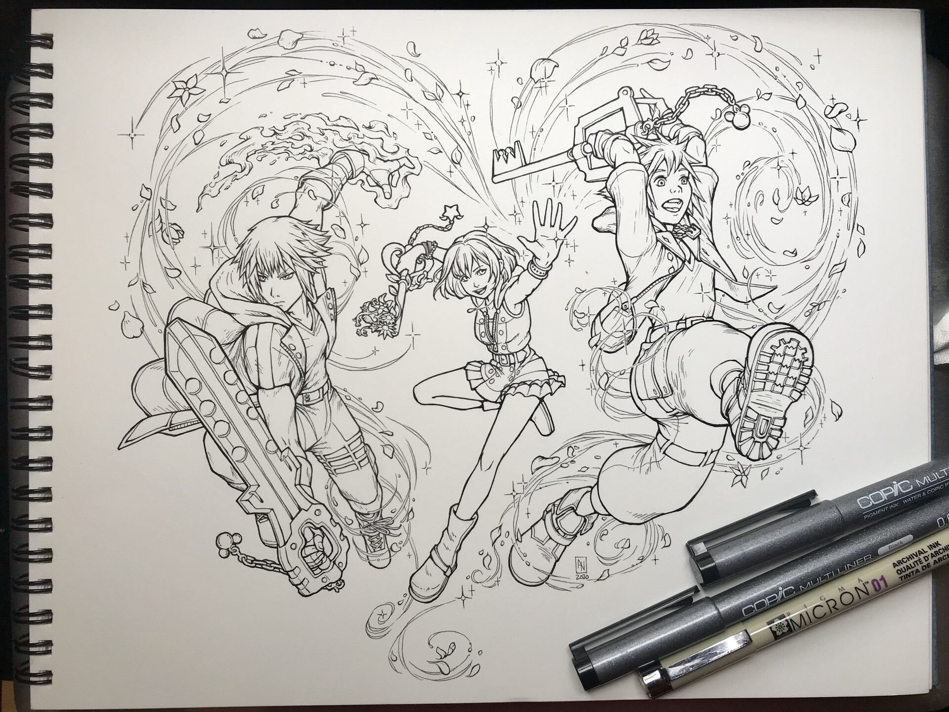 Andrea Nagai - Curaga! Kingdom Hearts