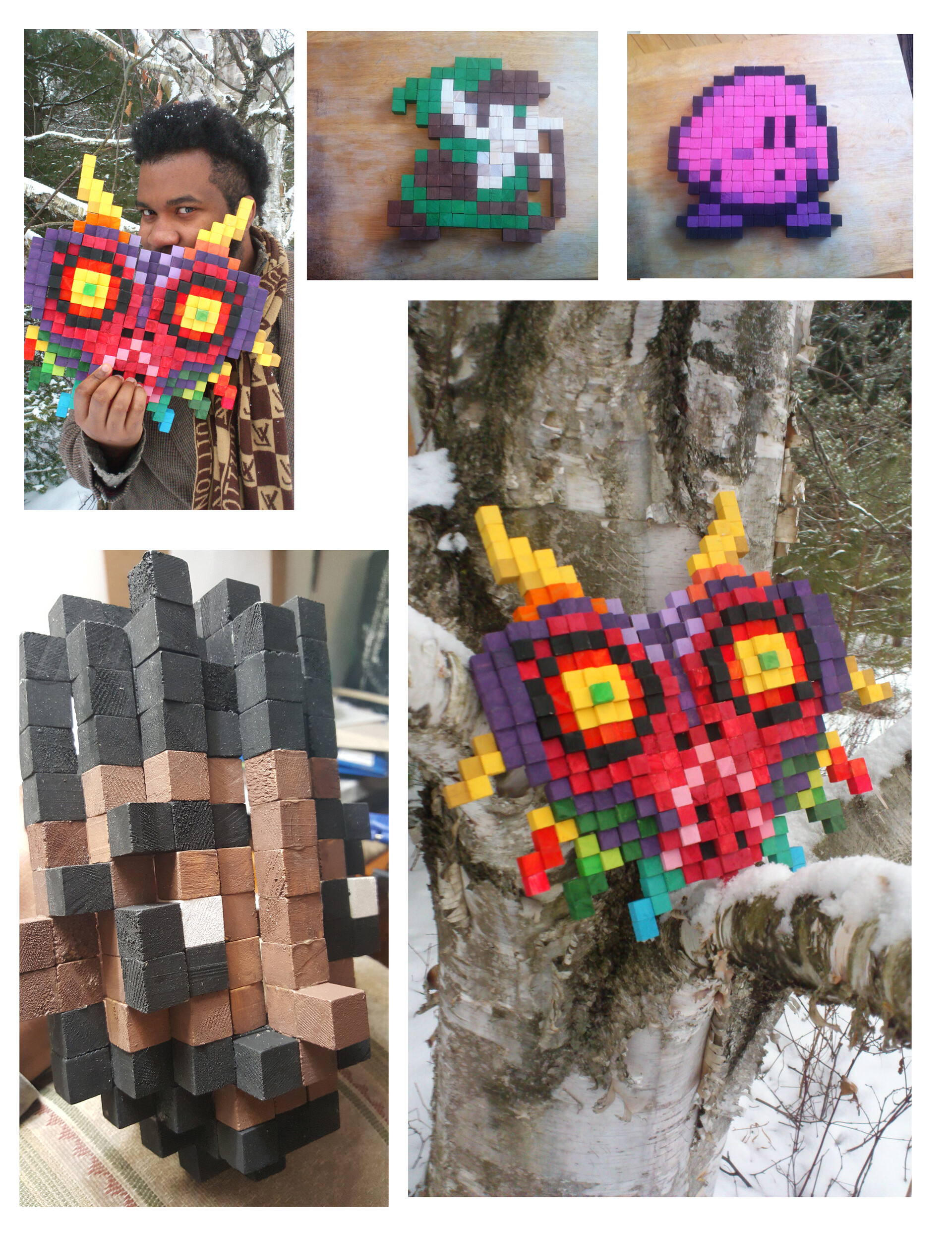 ArtStation - Wood Pixel Crafts