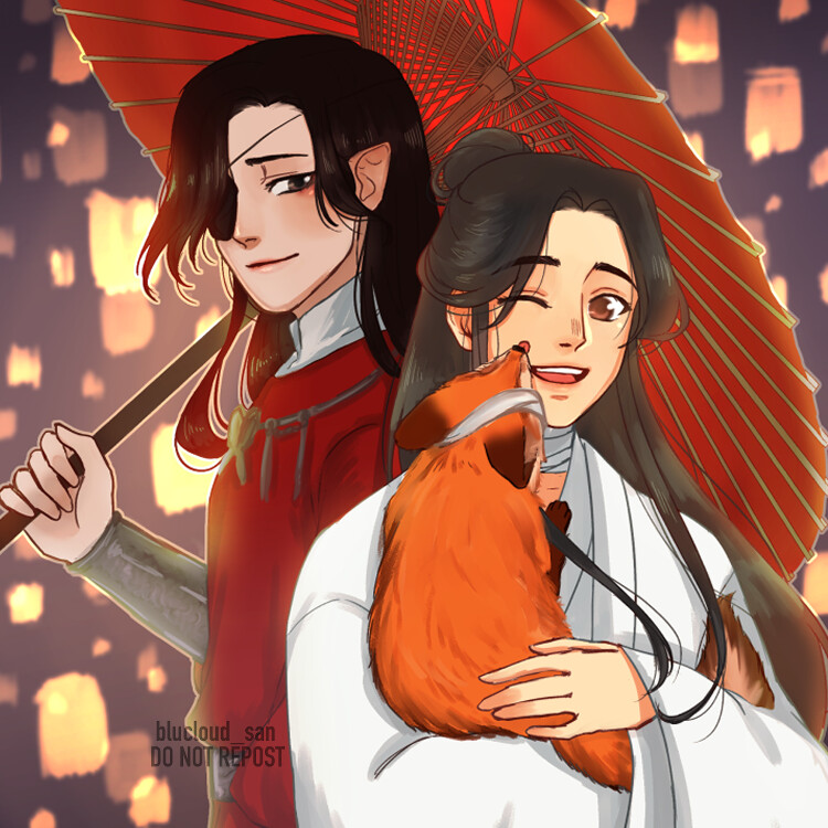 ArtStation - The Fox Groom (Tian Guan Ci Fu)