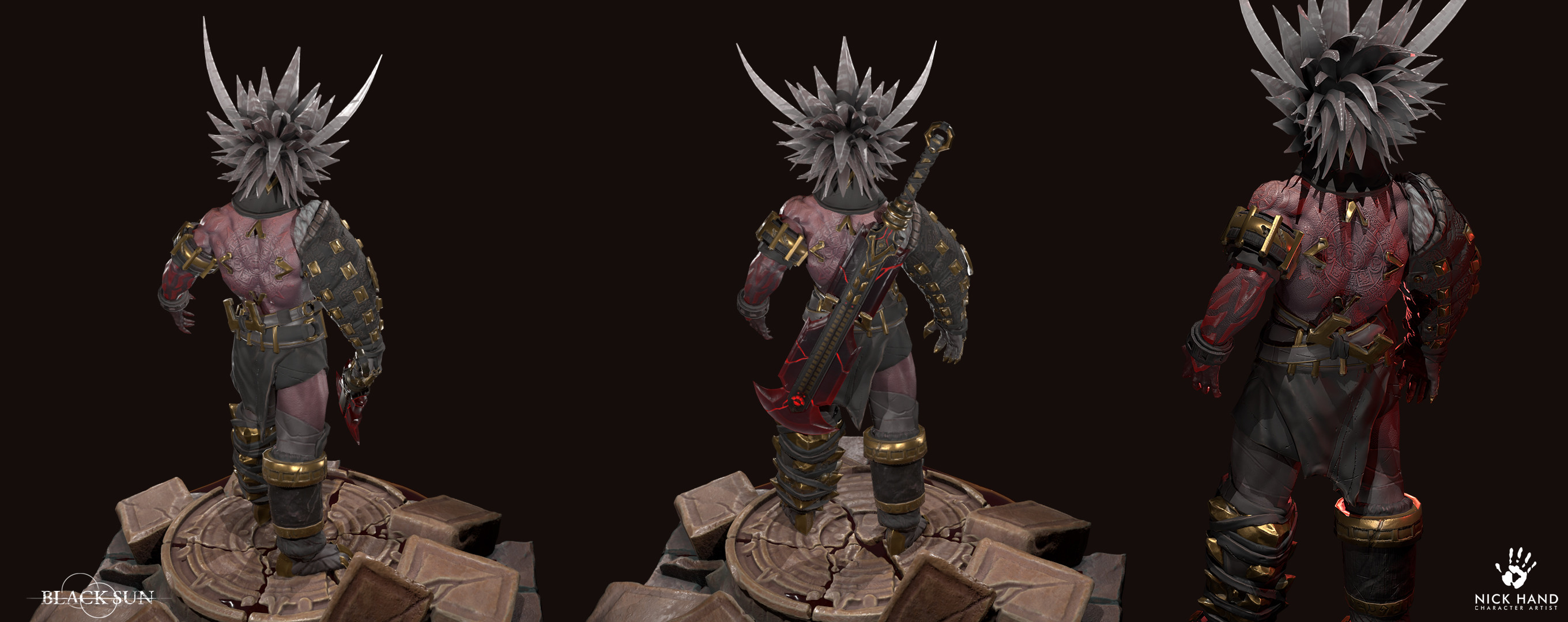 Nick Hand - "Black Sun" Real Time Character