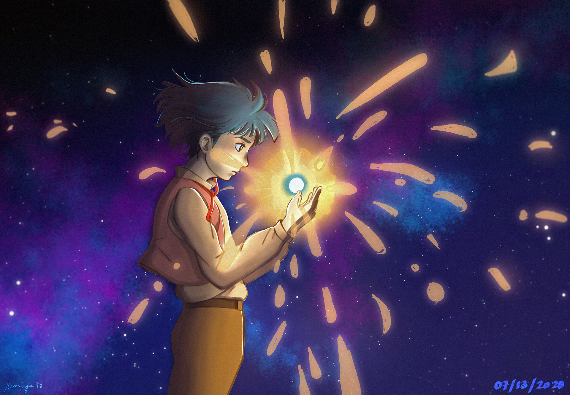 ArtStation - Howl's Childhood