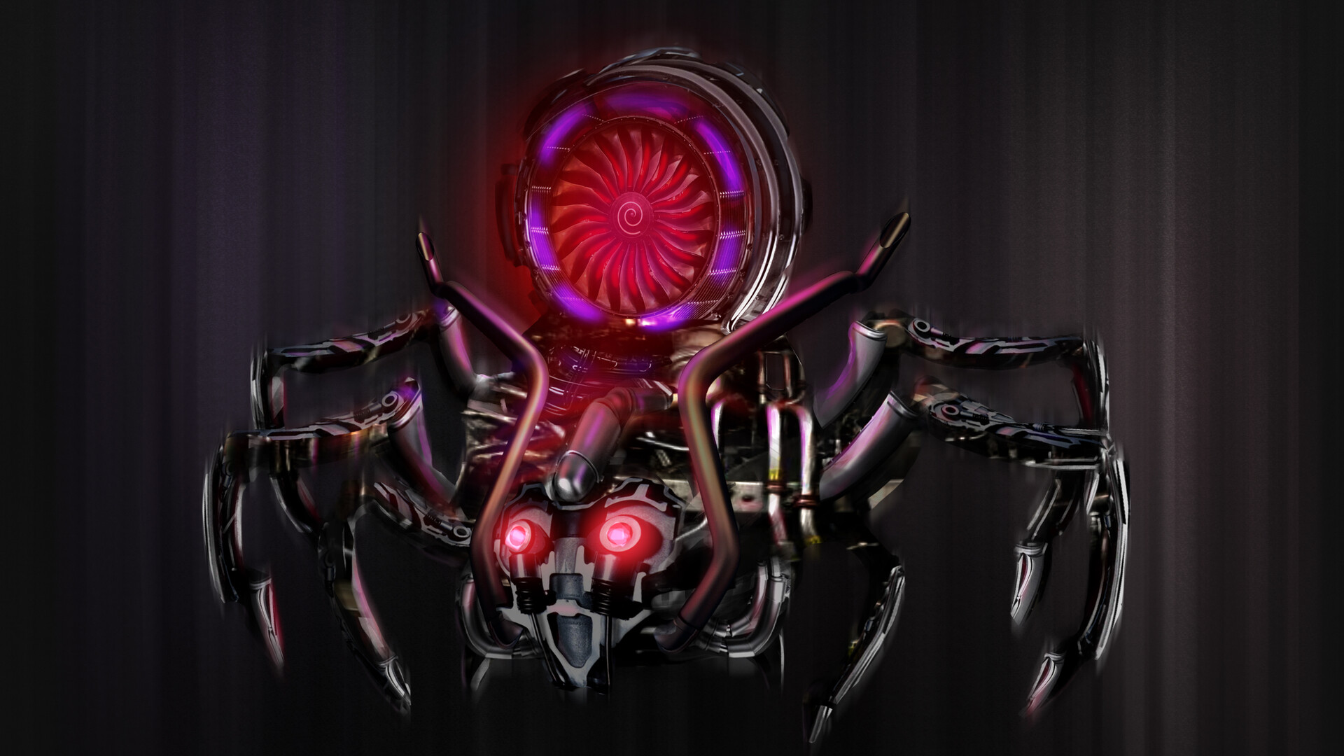 ArtStation - Future Sifi Spider