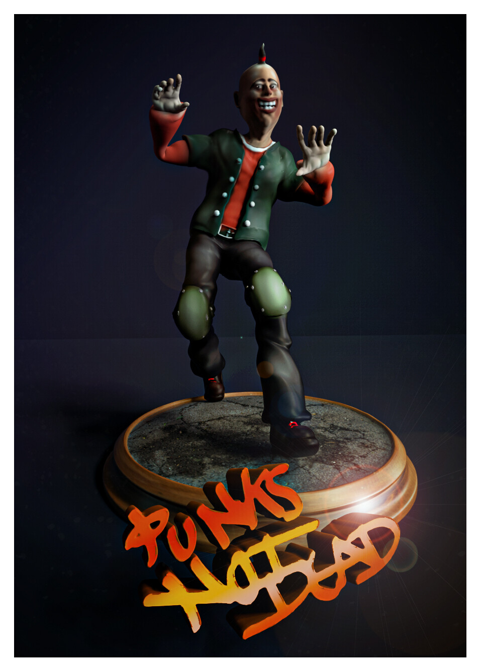 ArtStation - punks not dead