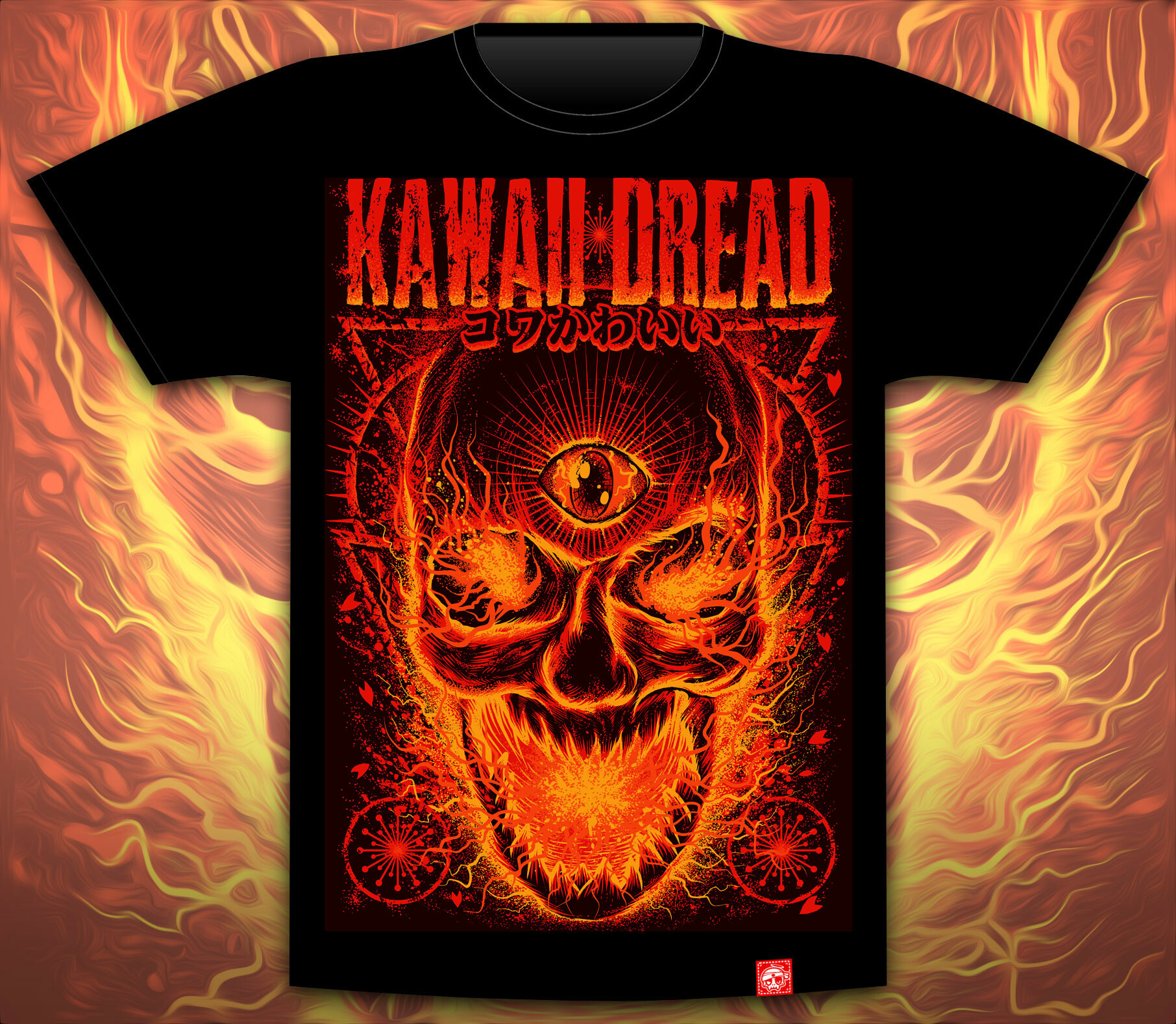 ArtStation - 3rd Eye Skull - Kawaii Dread