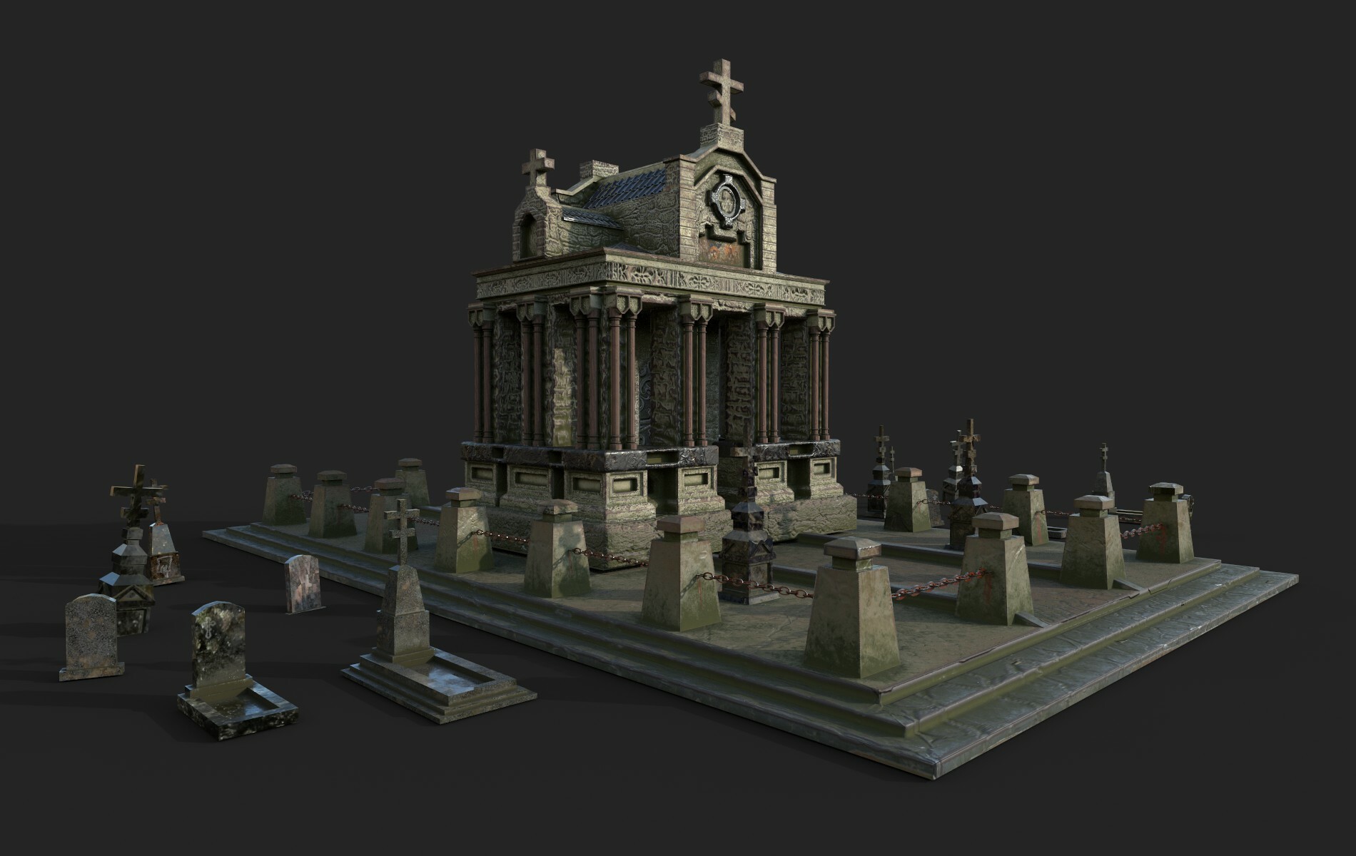 ArtStation - cemetery