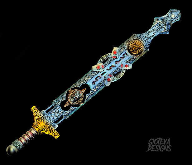 ArtStation - Fantasy Sword