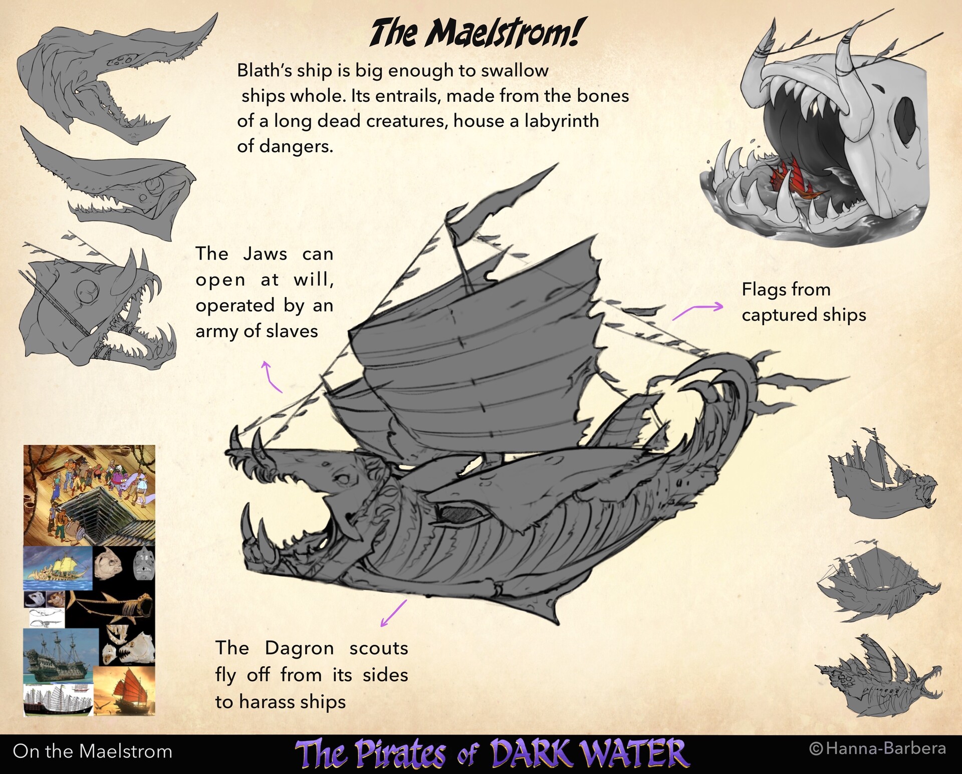 Alex van Caloen - Pirates of Dark Water: On the Ships