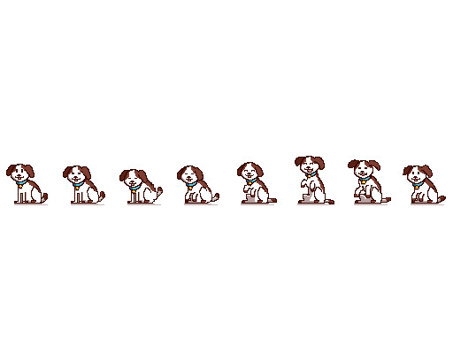 ArtStation - Pixel Dog Animation