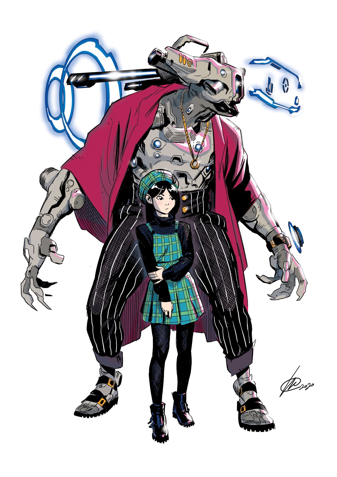 ArtStation - Girls & Bots #1