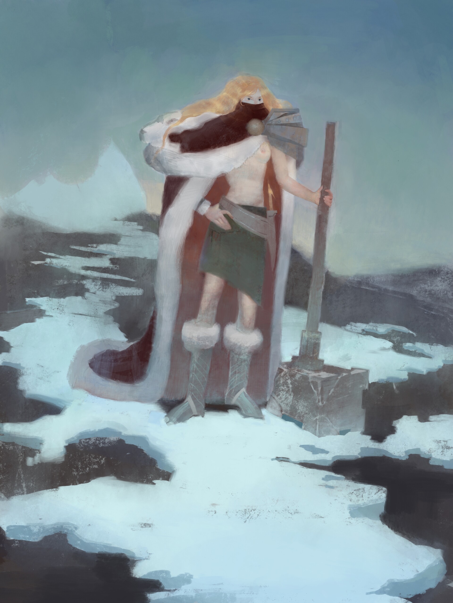 ArtStation - northern girl