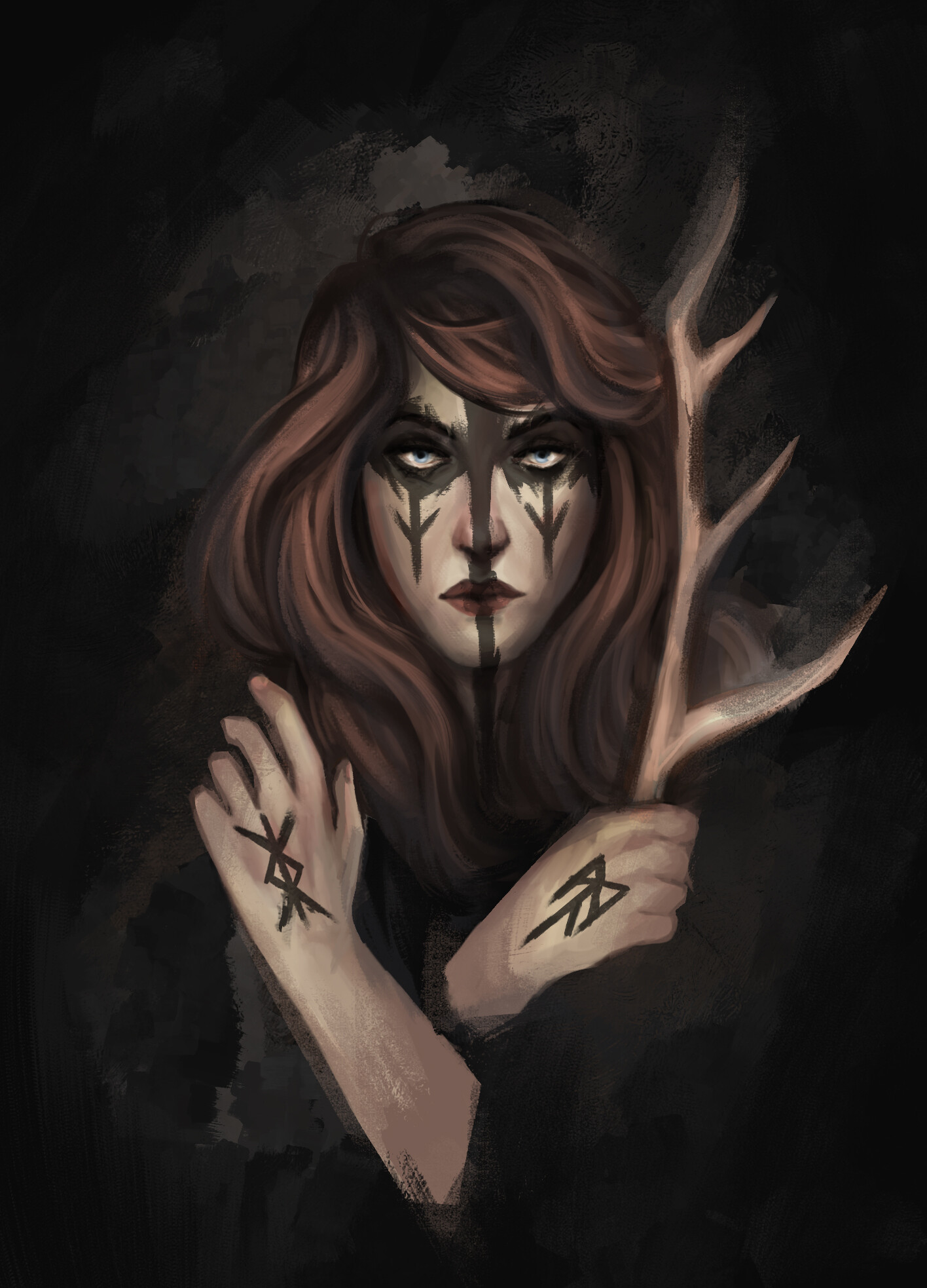 ArtStation - Forest lady