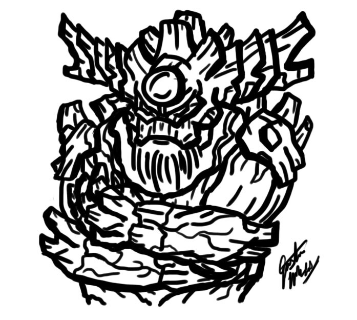 ArtStation - Angry Groot - Concept Logo