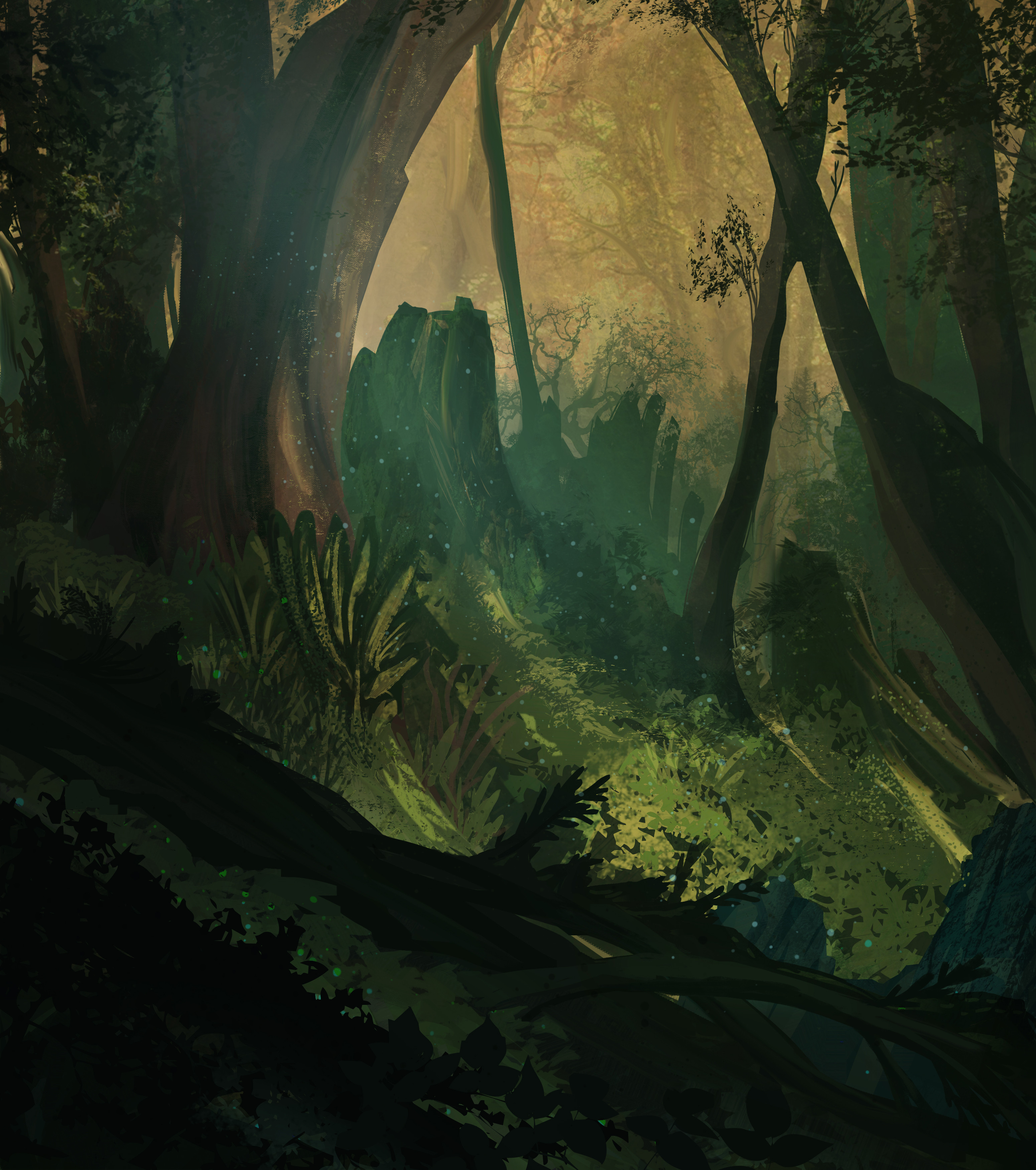 IDAP of a calm forest : r/IDAP