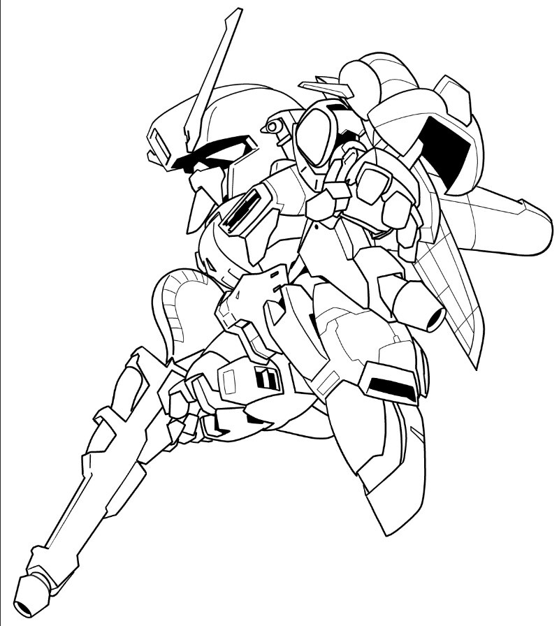 sd gundam coloring pages
